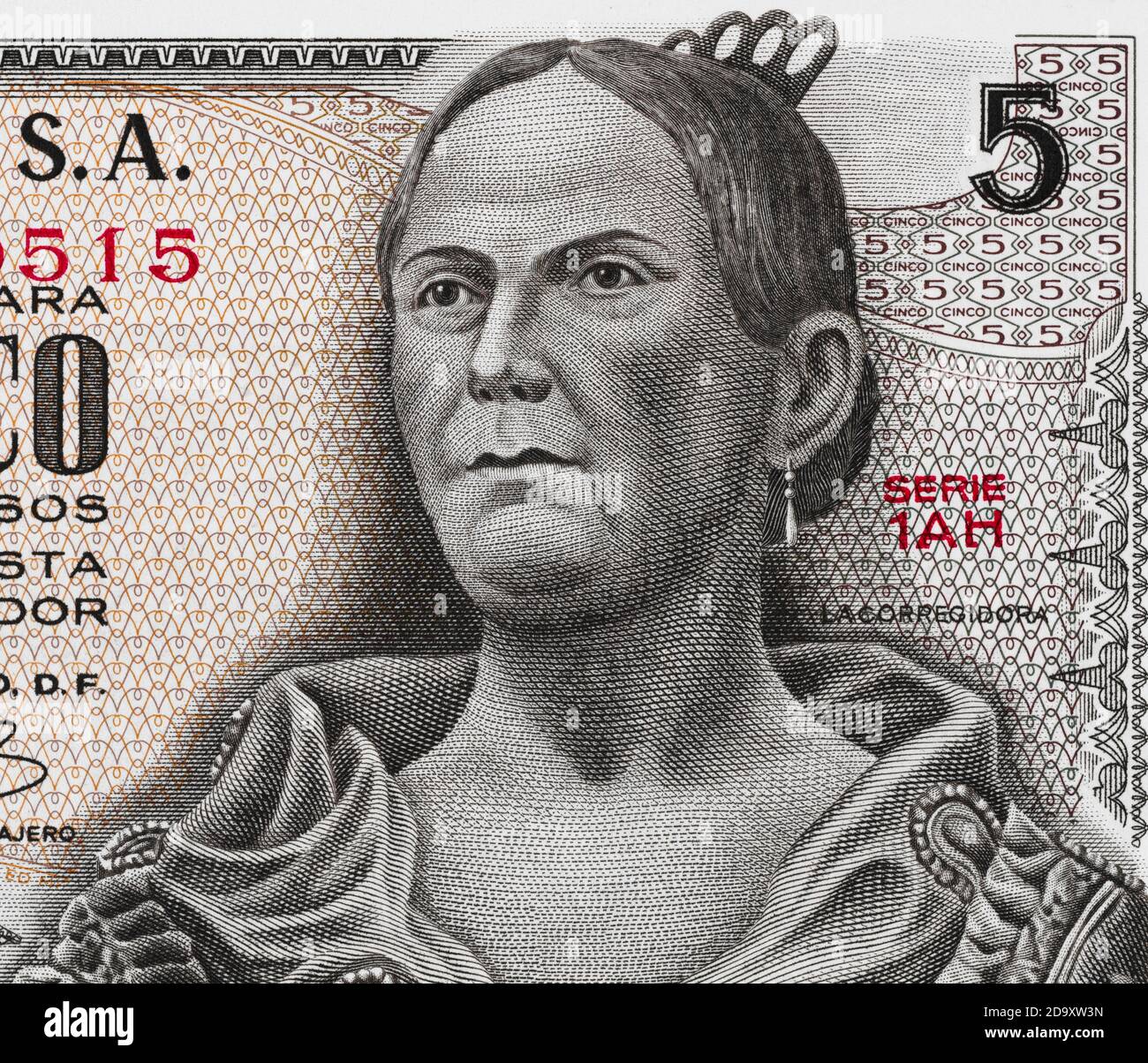 Facture de peso mexicain Banque de photographies et d’images à haute ...