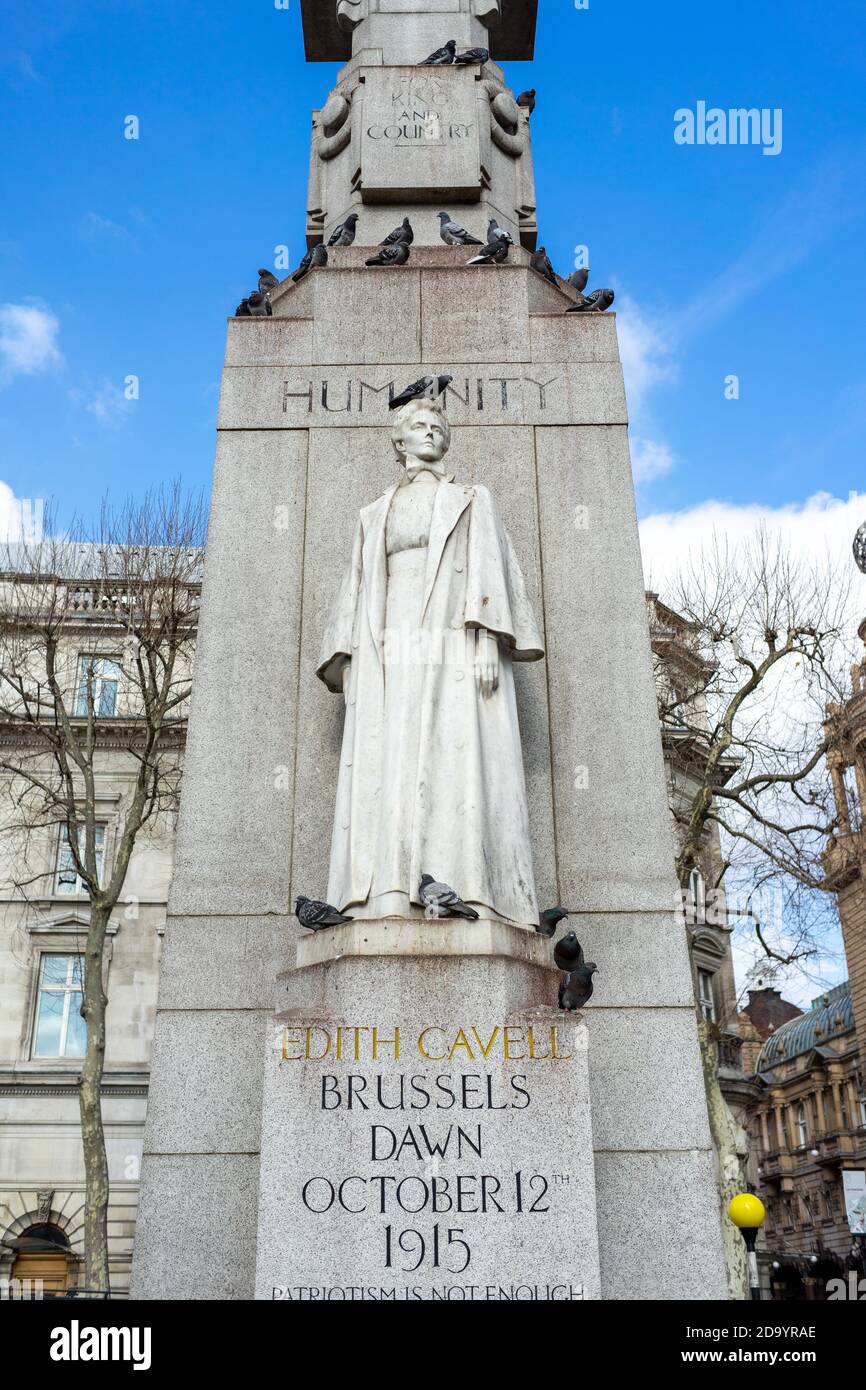 Edith cavell memorial Banque de photographies et d’images à haute ...