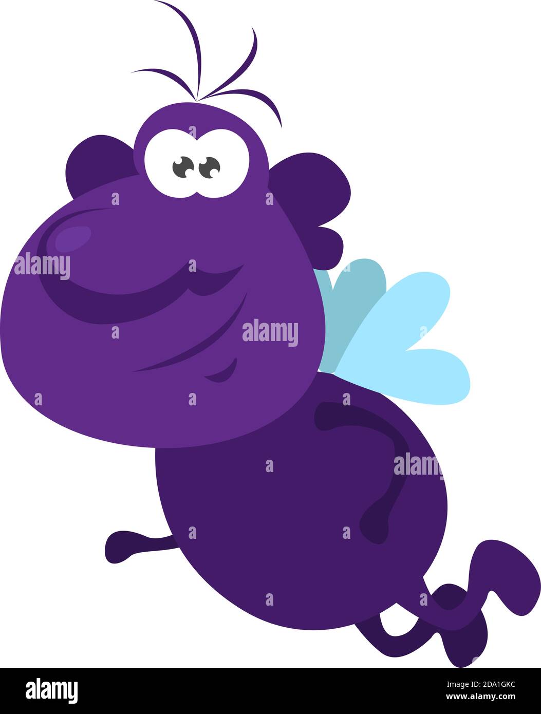 Essaim volant Banque d'images vectorielles - Alamy