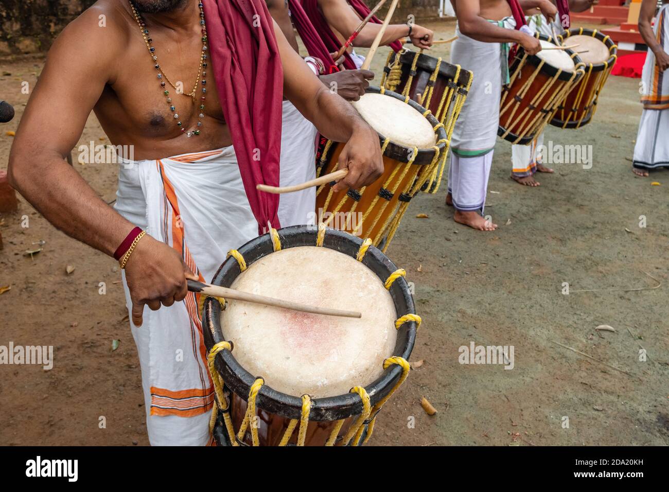Instrument de percussion kerala Banque de photographies et d’images à ...