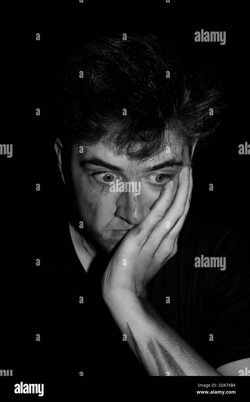 Mains sur le visage Banque de photographies et d’images à haute ...