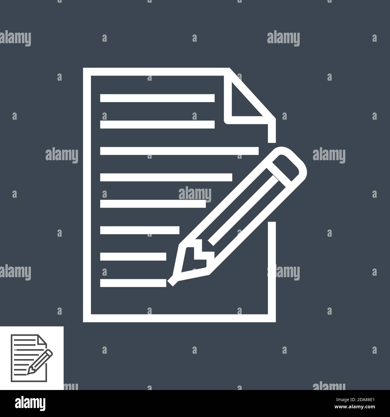 Pictogramme de note Image Vectorielle Stock - Alamy