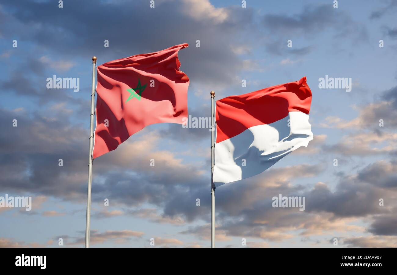 Drapeaux du maroc Banque de photographies et d’images à haute ...
