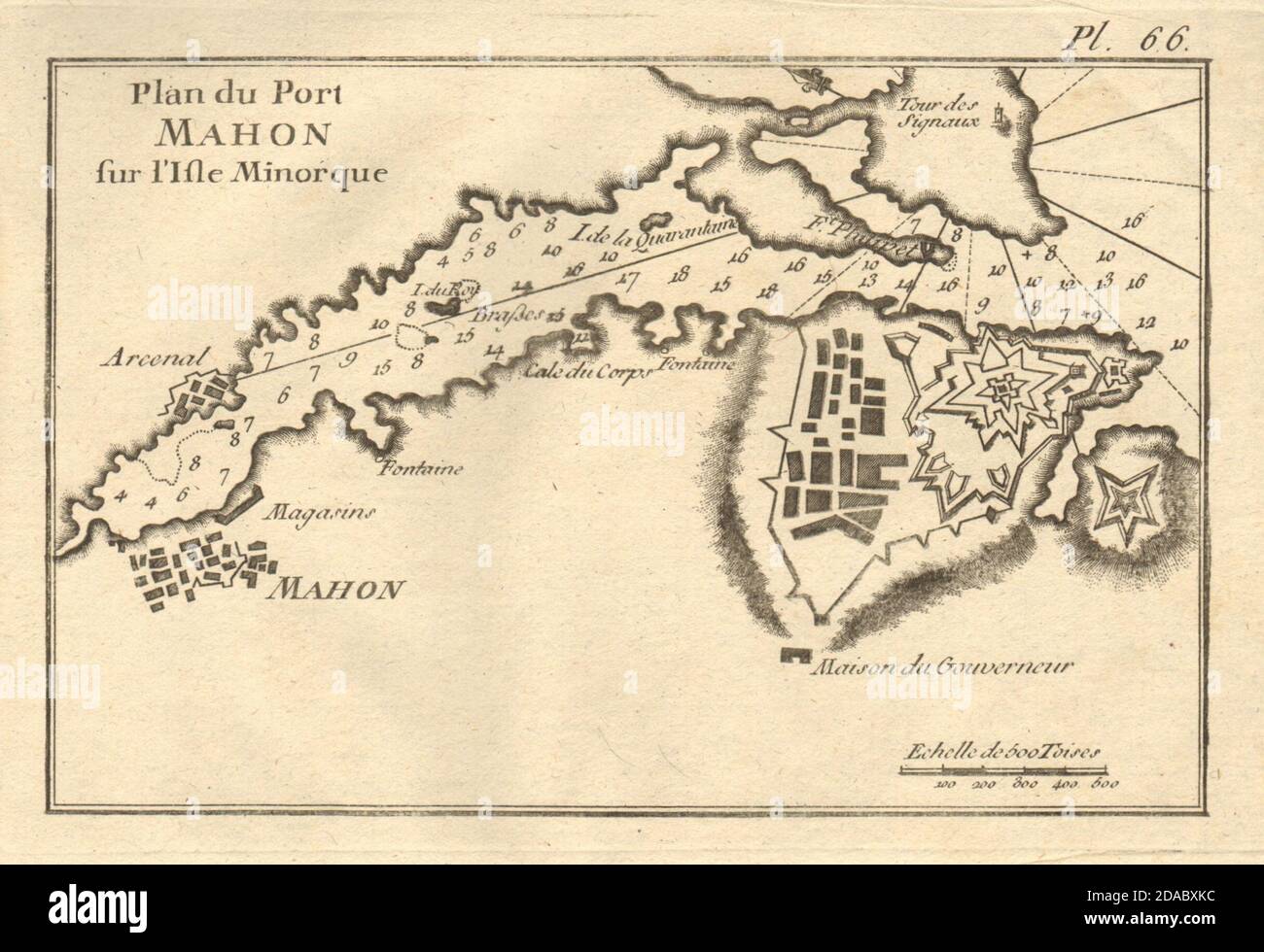 Port Mahon sur I'Isle Minorque. Minorque/Minorque. Balaerics Espagne ...