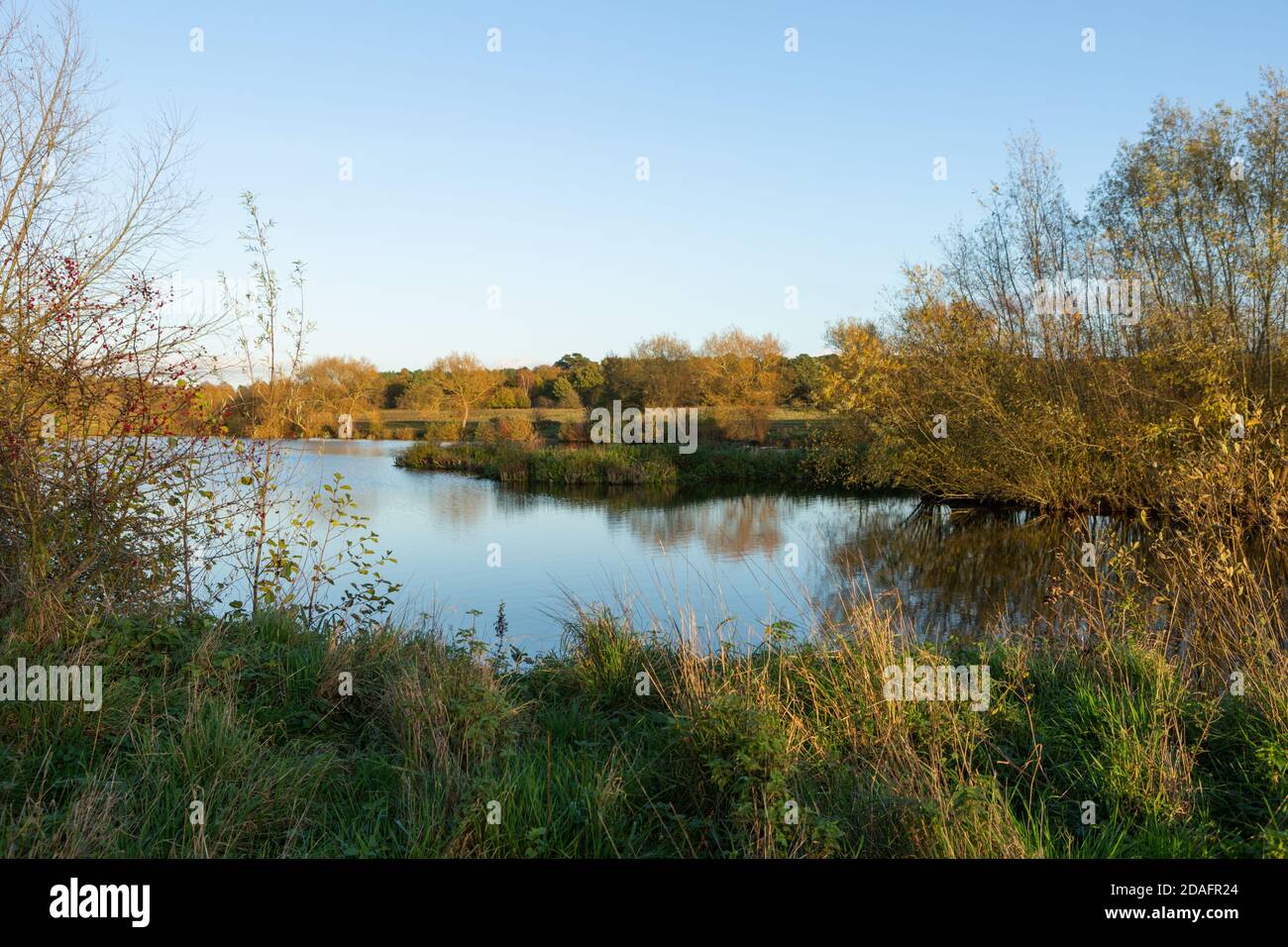 Anciennes fosses de gravier Banque de photographies et d’images à haute ...