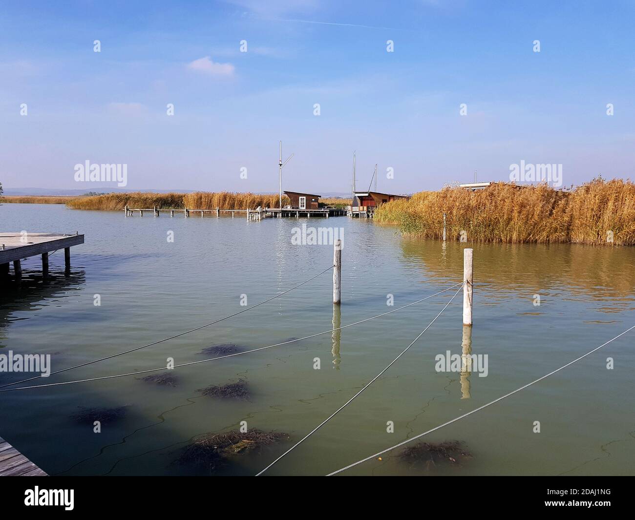 Lac de neusiedlersee Banque de photographies et d’images à haute ...