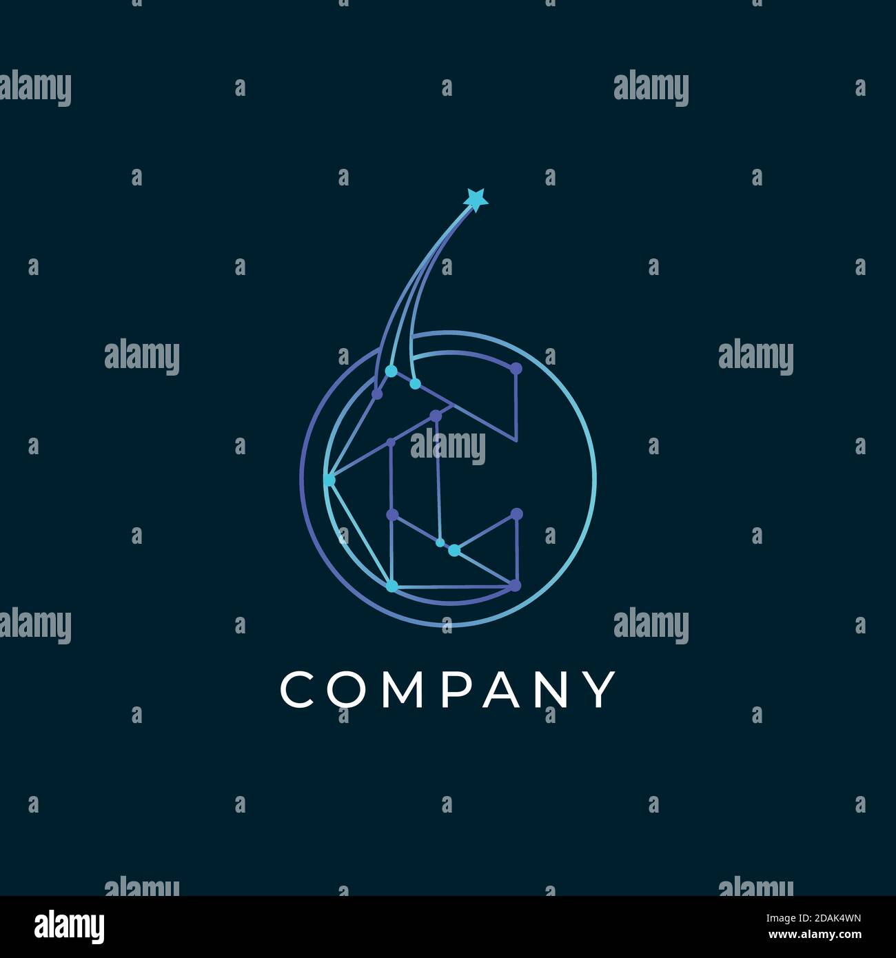 Logo Space. Emblème d'espace. Logo de vecteur de planètes. Emblème ...