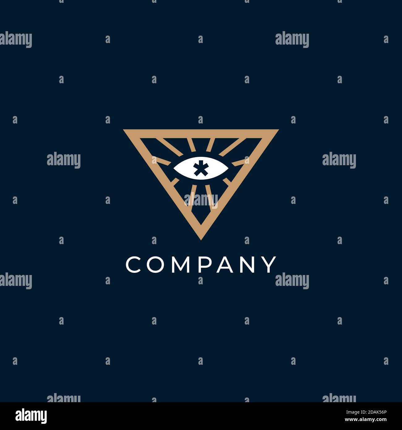 Logo Eye Vector. Emblème des yeux. Emblème vecteur de la théorie du ...