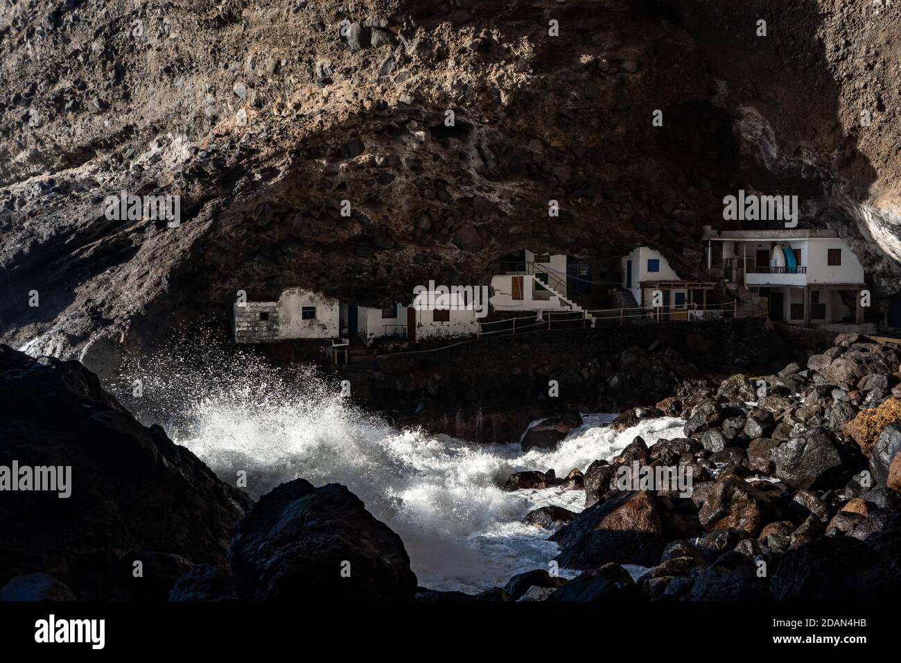 La palma small village on Banque de photographies et d’images à haute ...