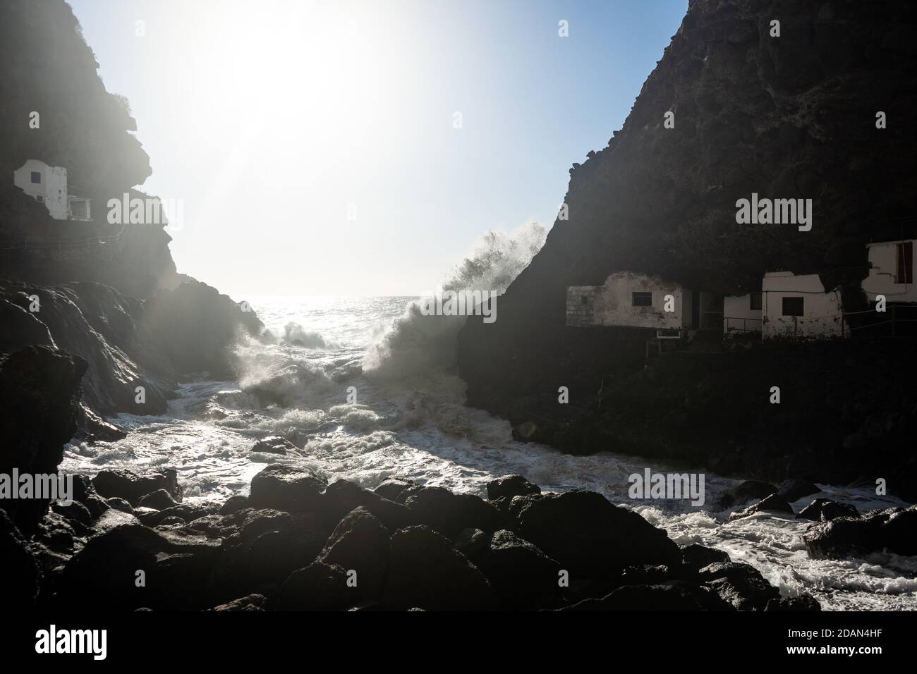 La palma small village on Banque de photographies et d’images à haute ...