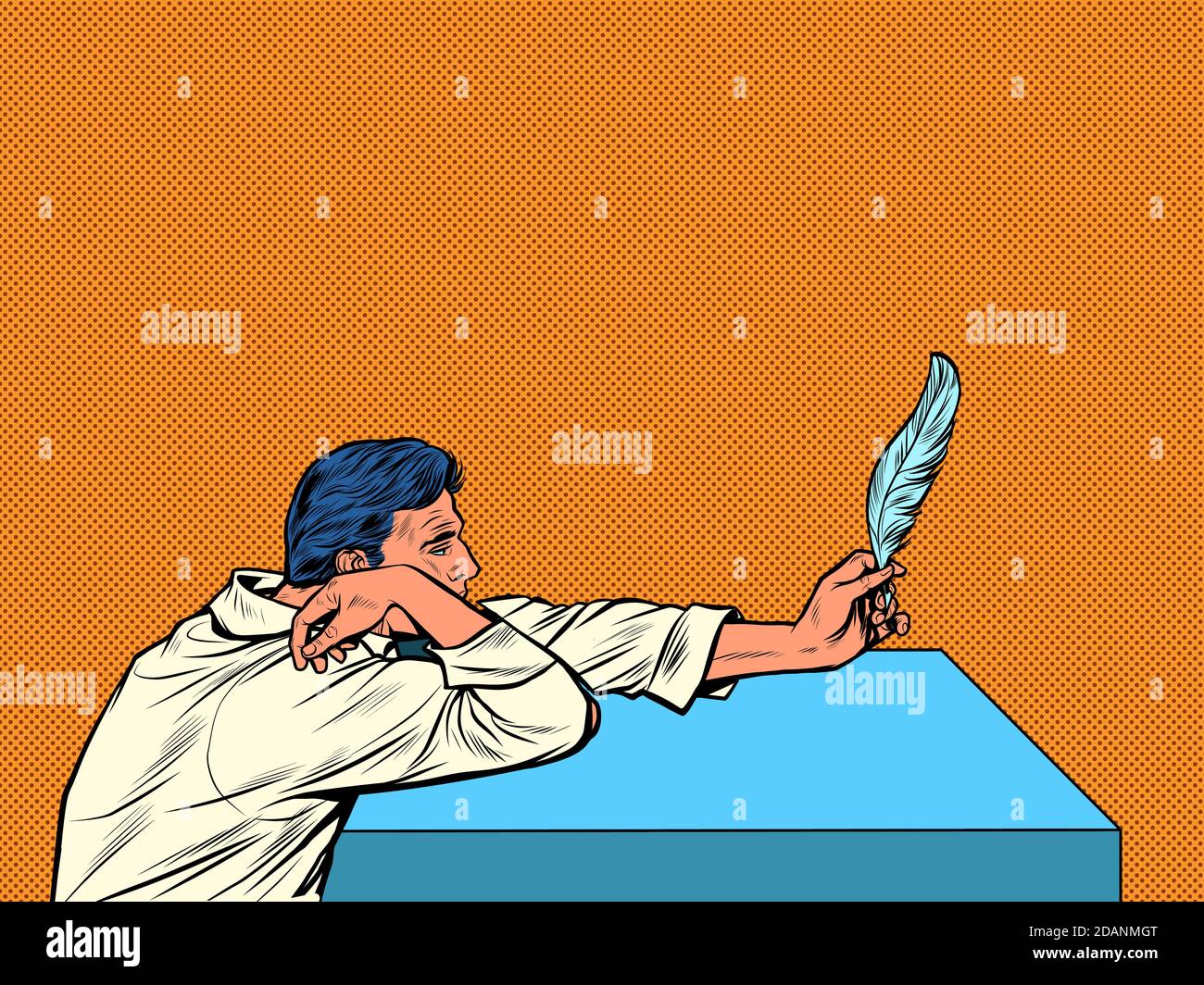 Poète Banque d'images vectorielles - Alamy