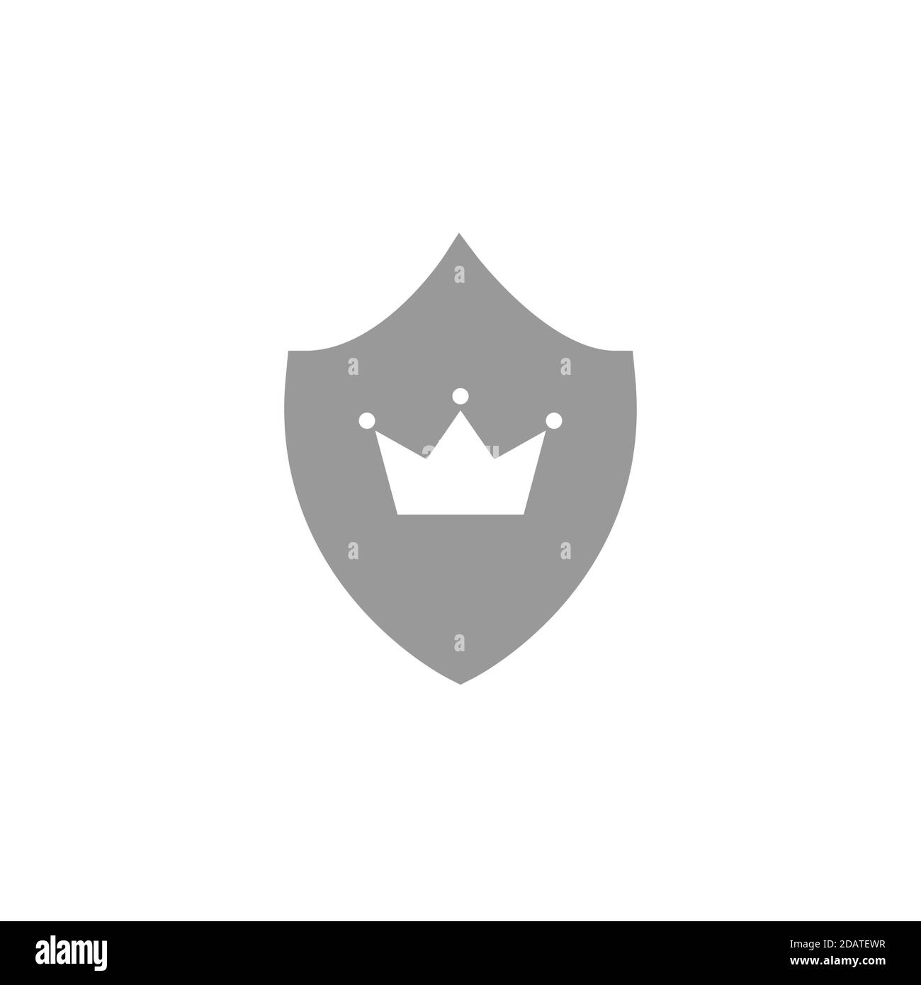 Insigne de la monarchie Banque d'images vectorielles - Alamy