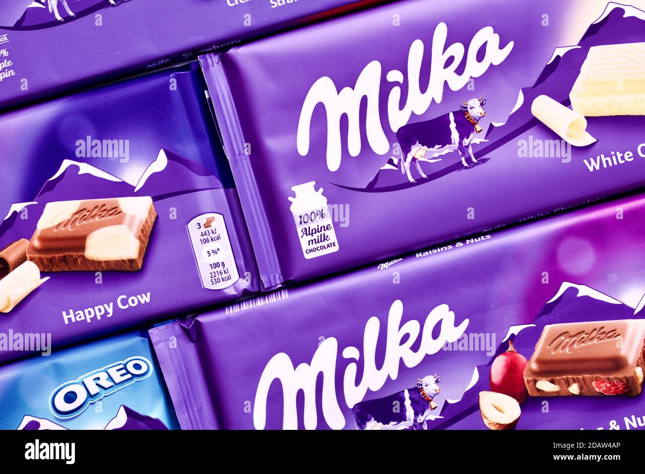 Milka cow Banque de photographies et d’images à haute résolution - Alamy