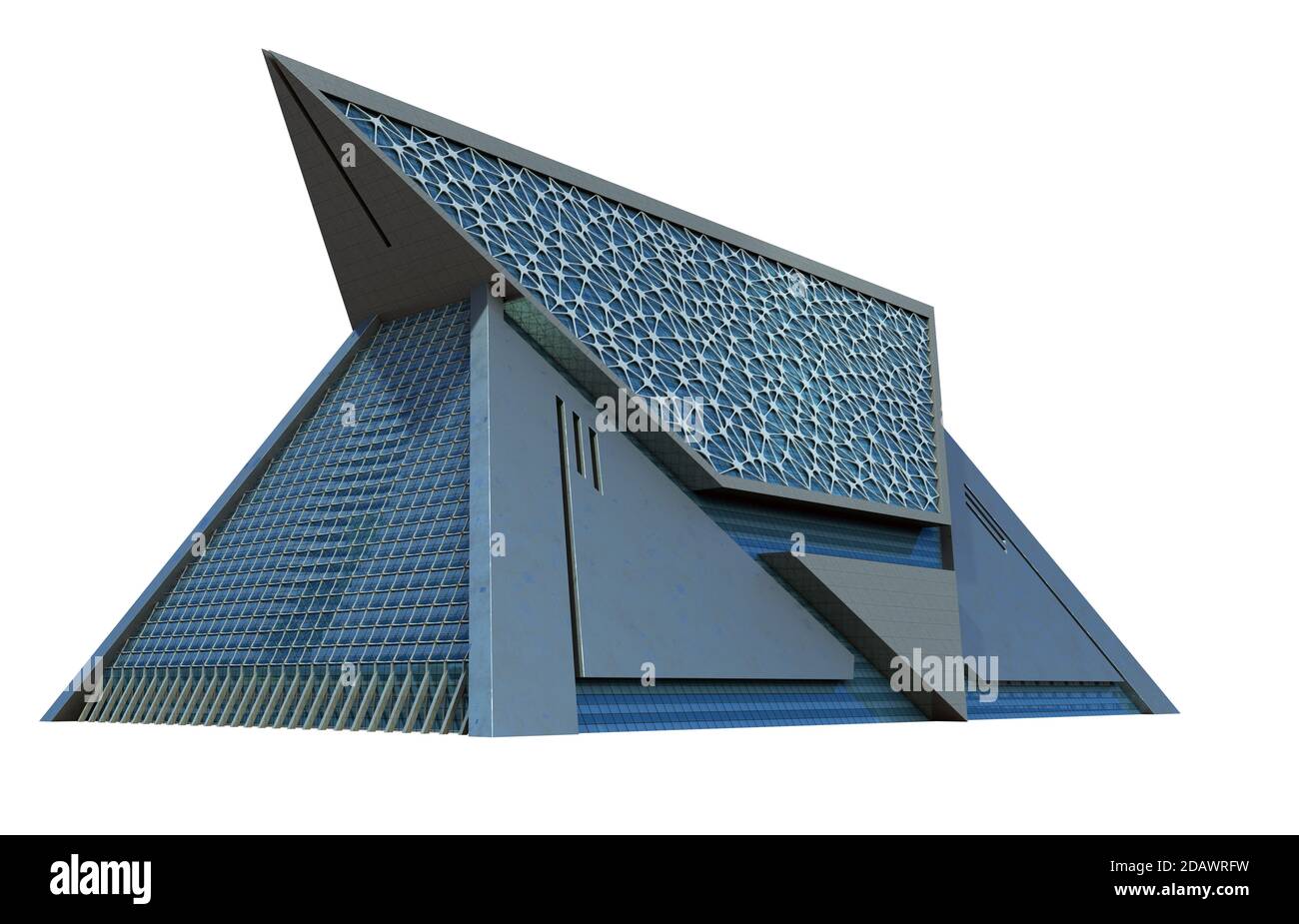 Structure de triangle triangulaire Banque d'images détourées - Alamy