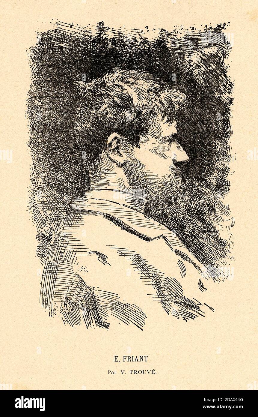 1894 CA, Paris , FRANCE : le peintre , sculpteur et graveur français ...