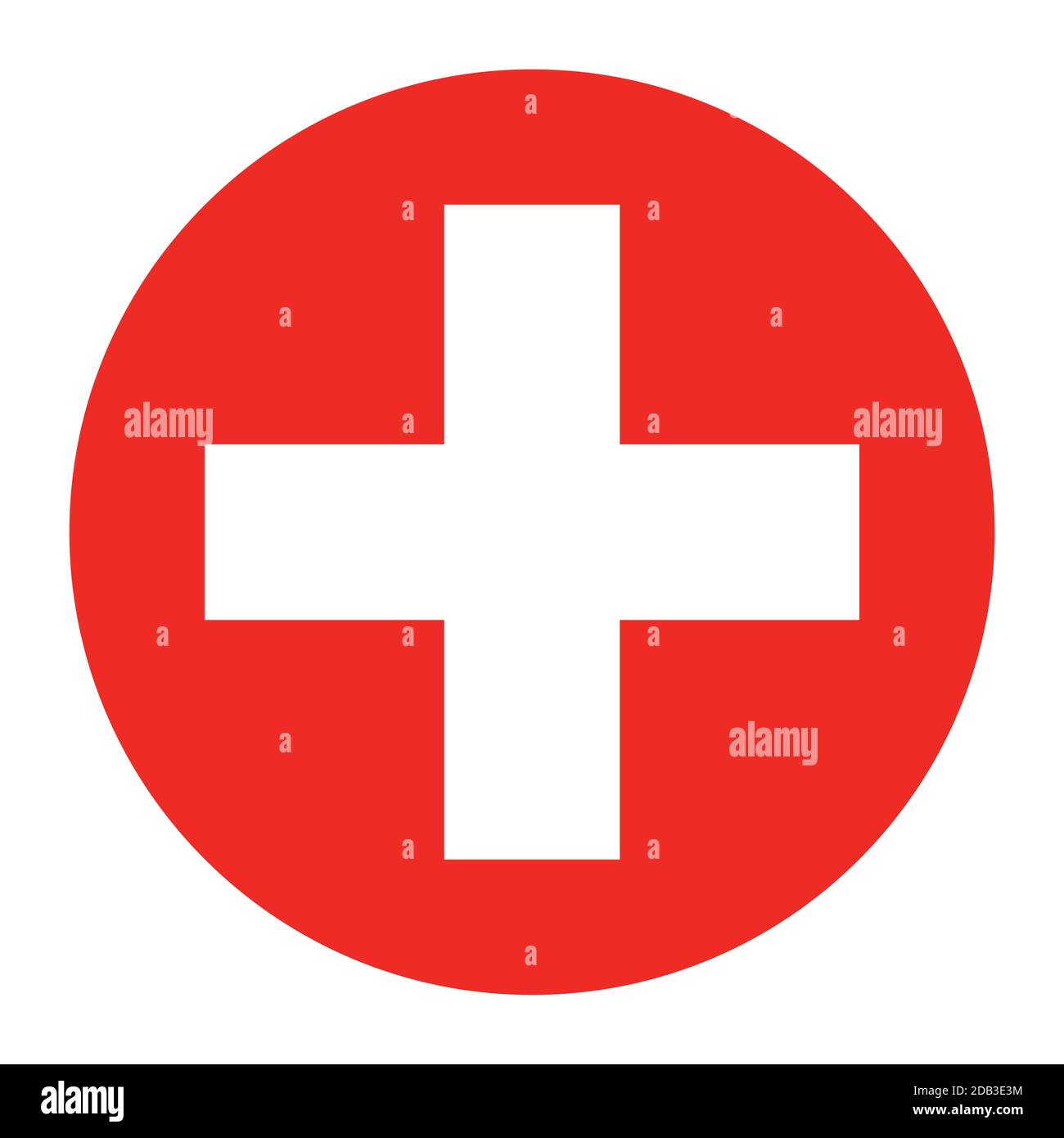 Croix médicale Banque d'images vectorielles - Alamy