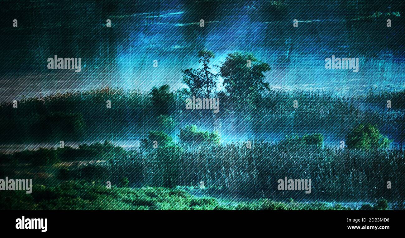 Terres agricoles des zones humides Banque de photographies et d’images ...