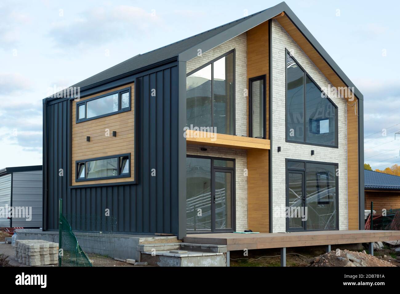 Prefabricate house Banque de photographies et d’images à haute ...