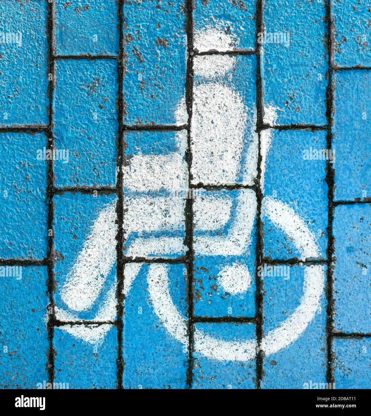Symbole international pour personnes handicapées (fauteuil roulant) ou ...