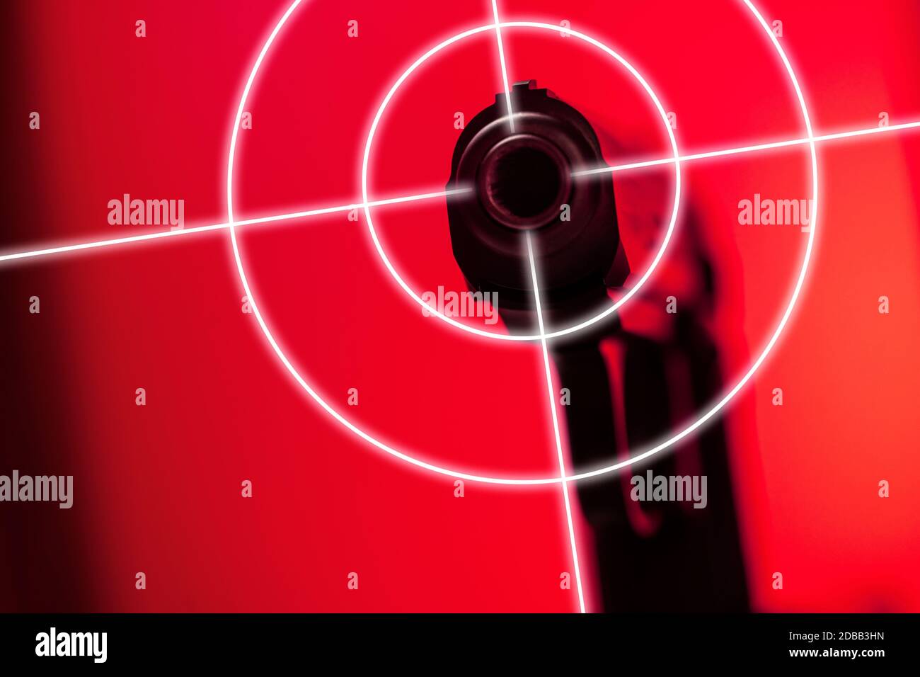 Cible rouge Banque de photographies et d’images à haute résolution - Alamy