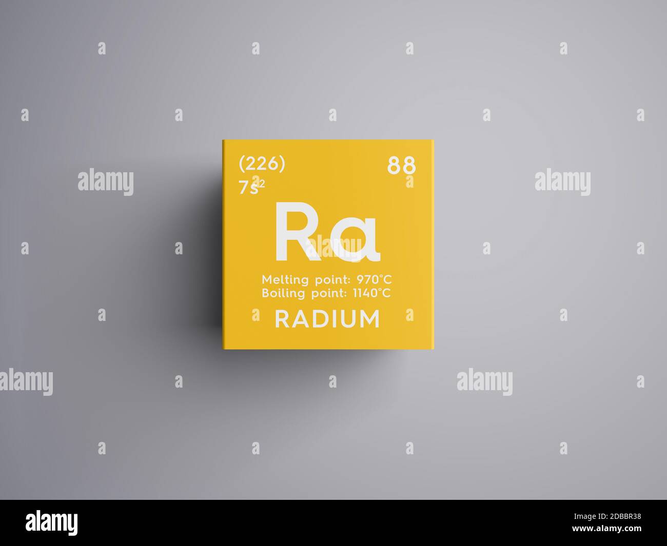 Rayon Métaux alcalins de terre. Élément chimique du tableau périodique ...