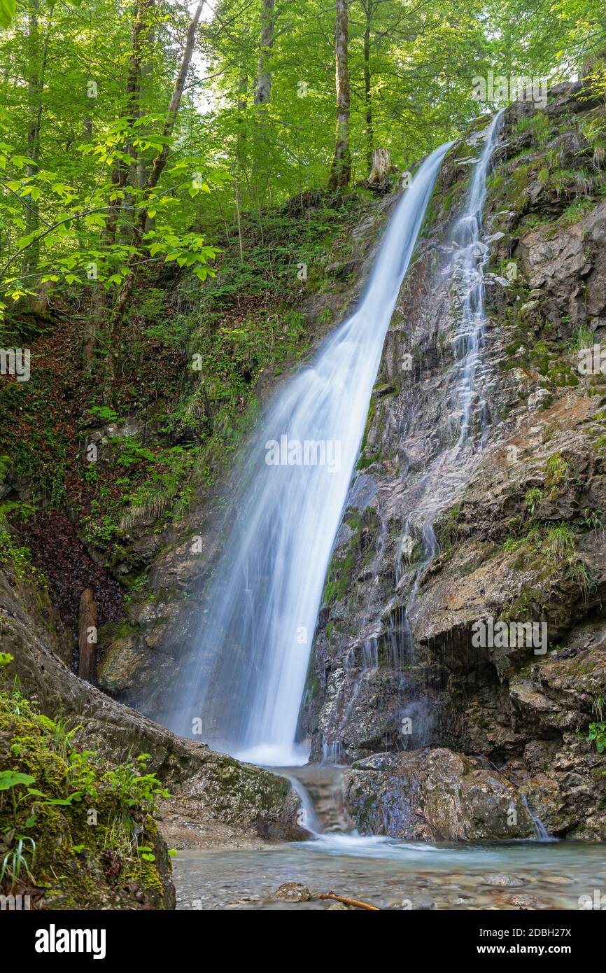 La cascade du kesselberg Banque de photographies et d’images à haute ...