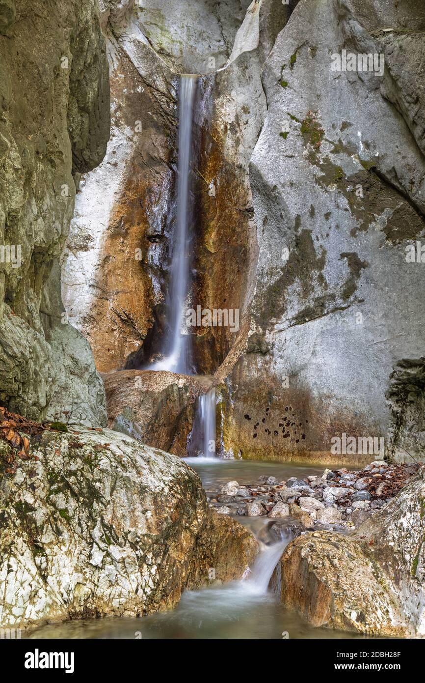La cascade du kesselberg Banque de photographies et d’images à haute ...