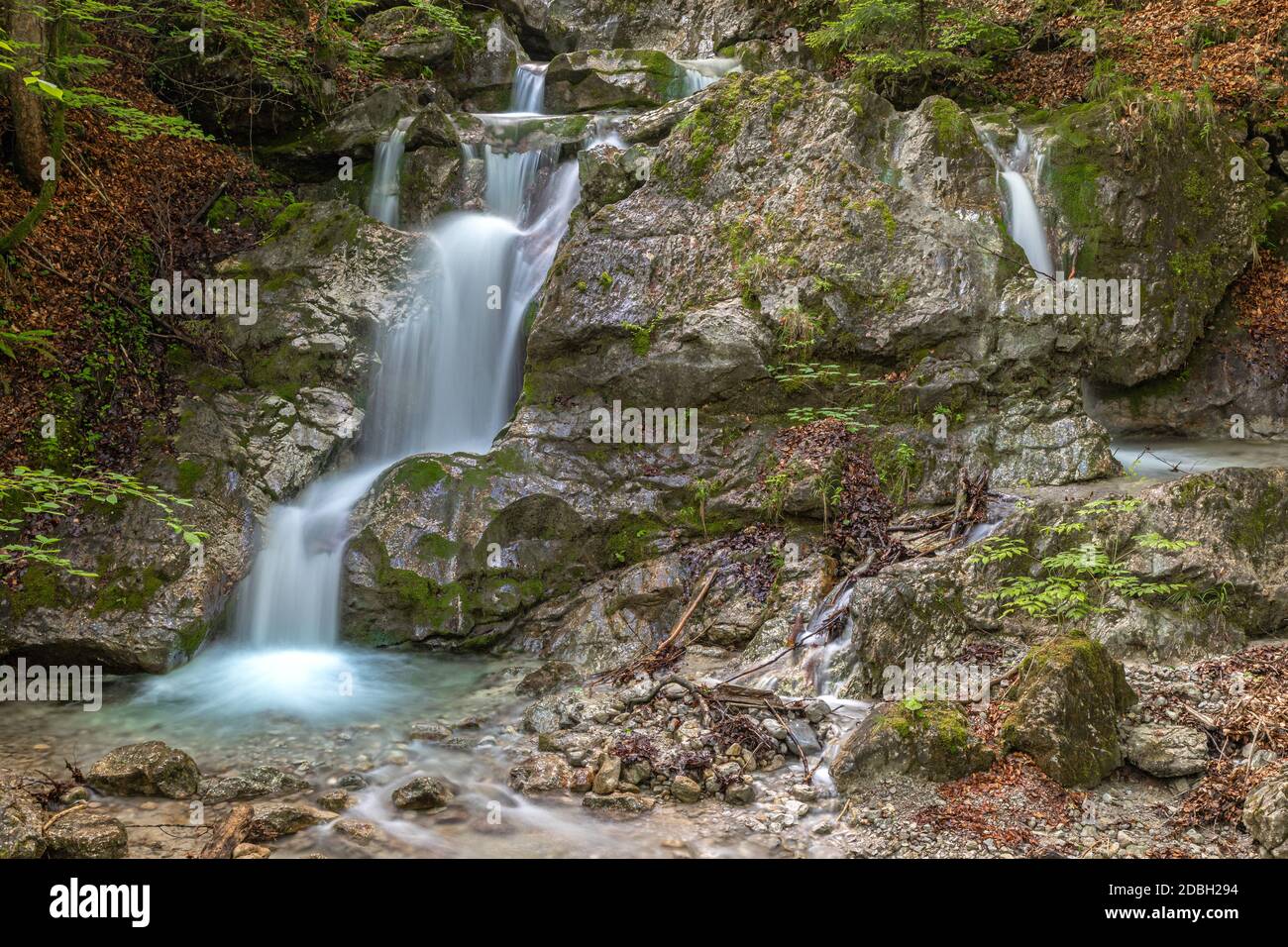 La cascade du kesselberg Banque de photographies et d’images à haute ...