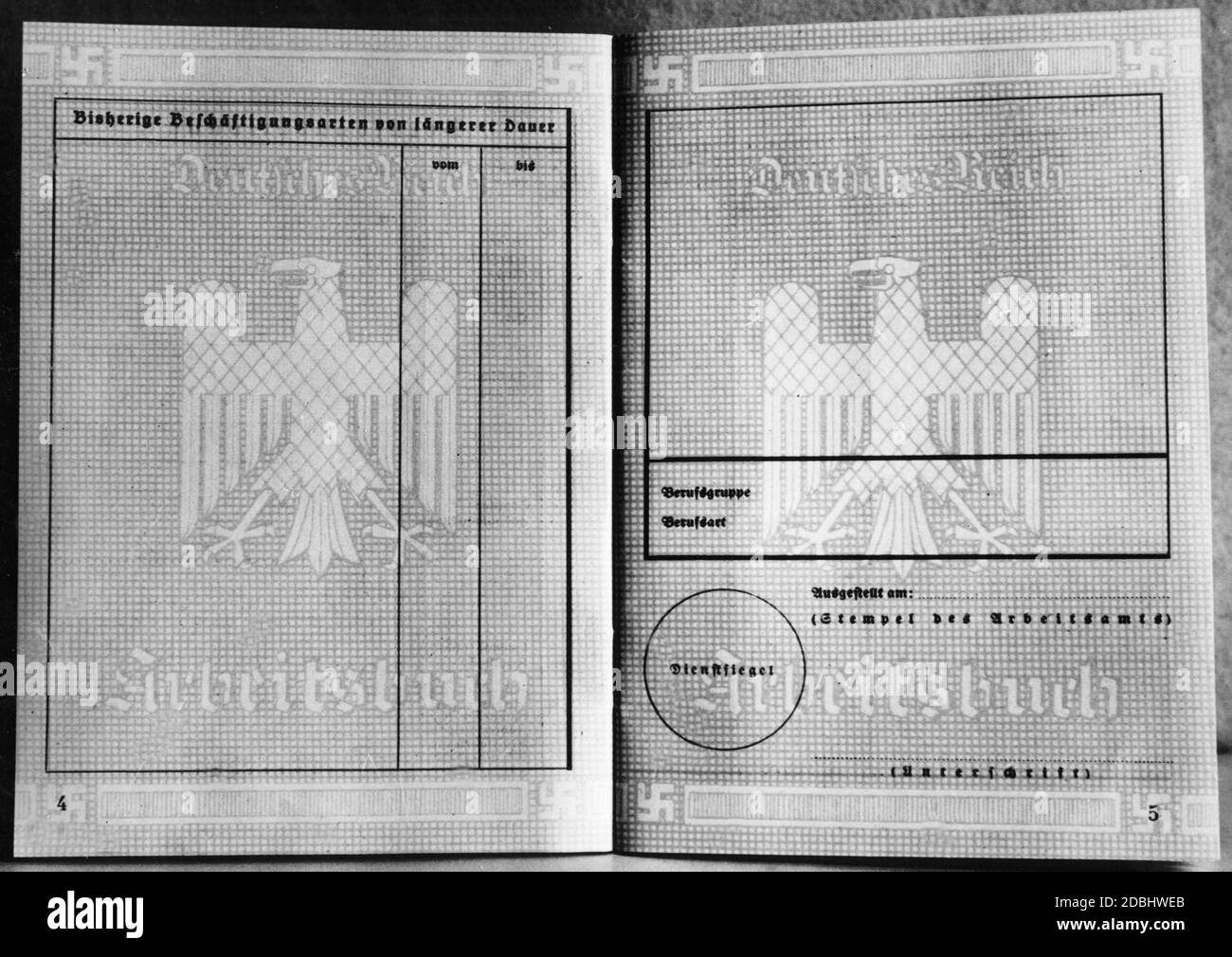 Reich Labor Service Reichsarbeitsdienst Banque d'image et photos - Alamy