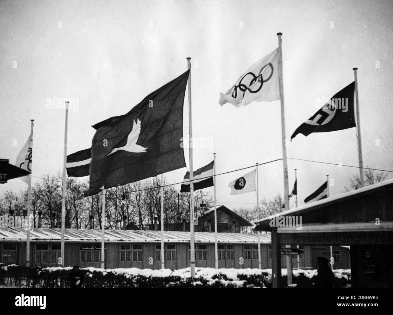 Jeux olympiques nazis jeux olympiques 1936 Banque de photographies et d ...