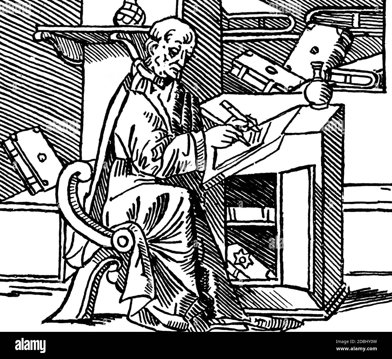 Scriptorium medieval Banque de photographies et d’images à haute ...