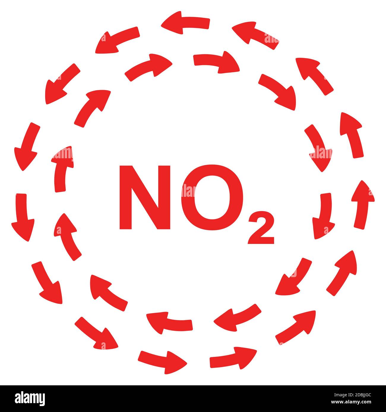 Azote symbole Banque d'images détourées - Alamy