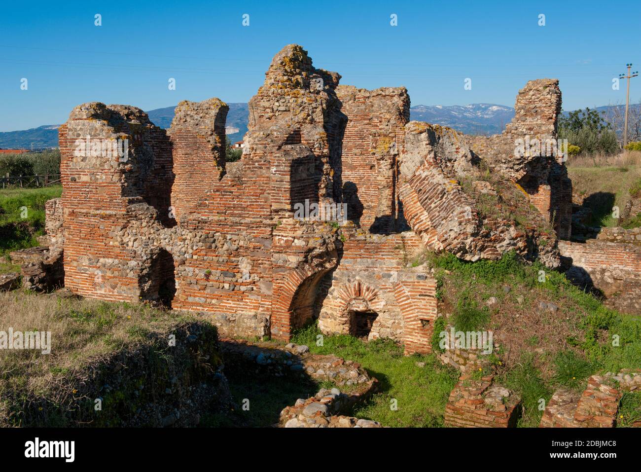 Italie Calabre - Curinga Acconia - thermes romains III-IV siècle AD ...