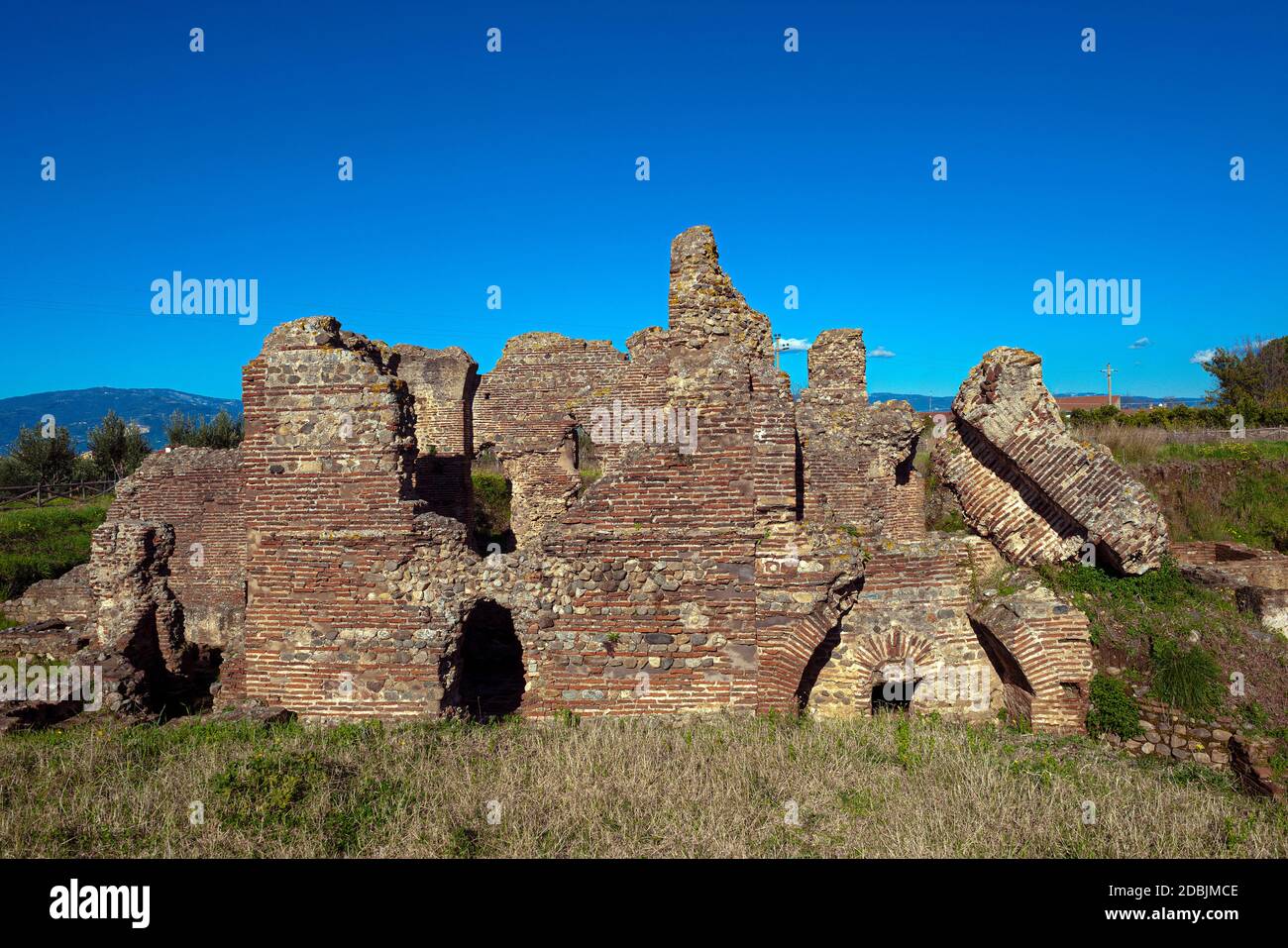 Italie Calabre - Curinga Acconia - thermes romains III-IV siècle AD ...