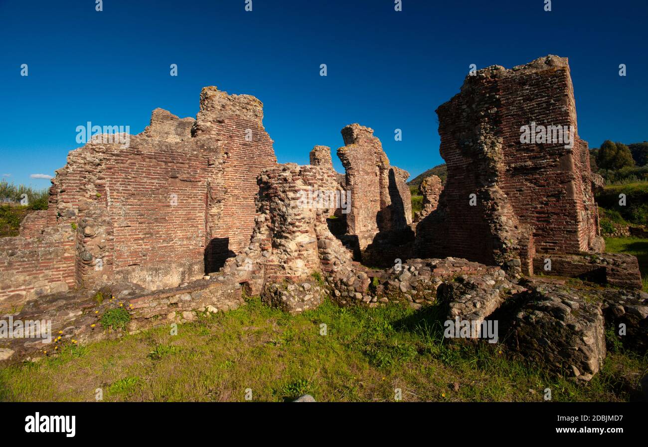 Italie Calabre - Curinga Acconia - thermes romains III-IV siècle AD ...