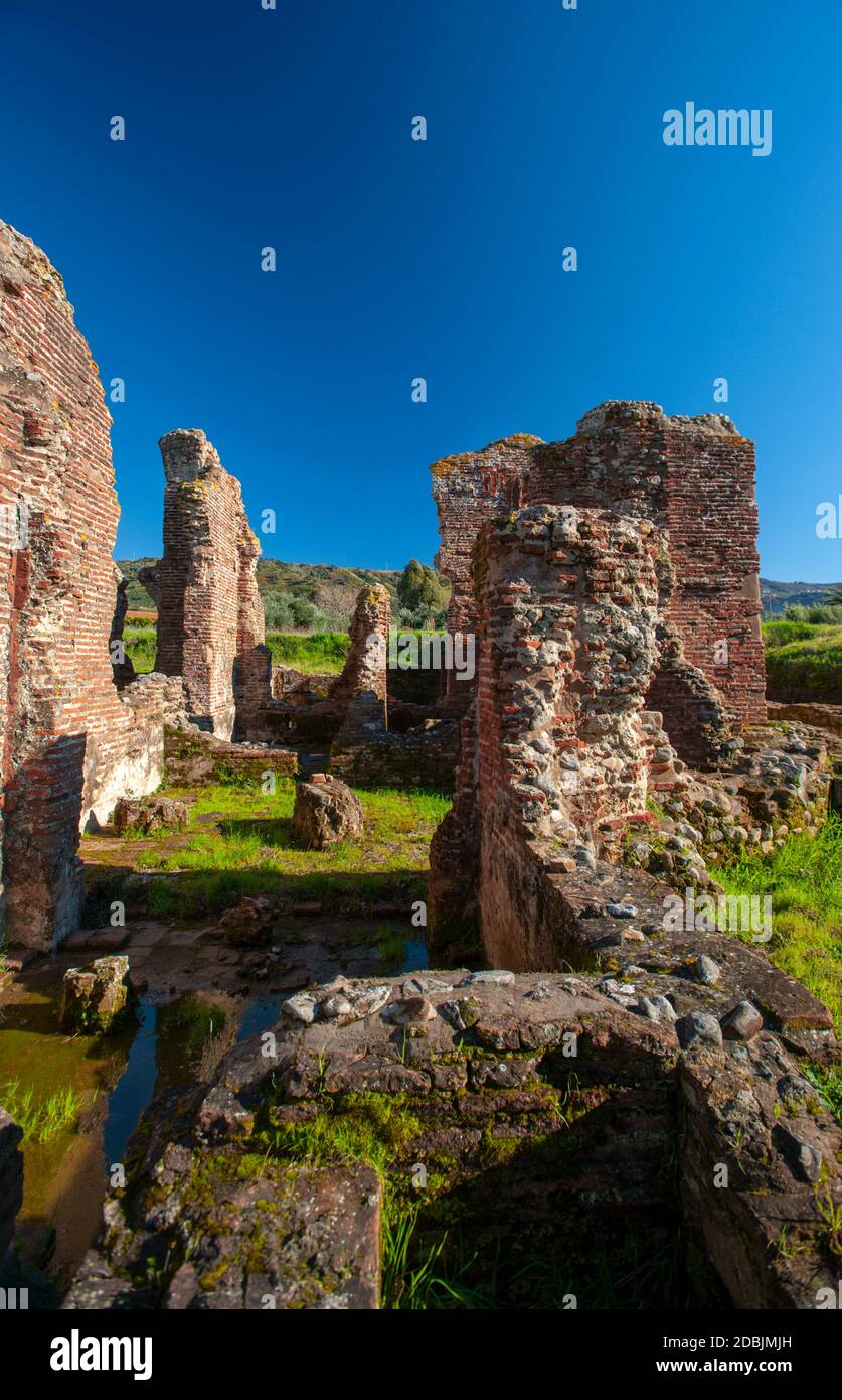 Italie Calabre - Curinga Acconia - thermes romains III-IV siècle AD ...
