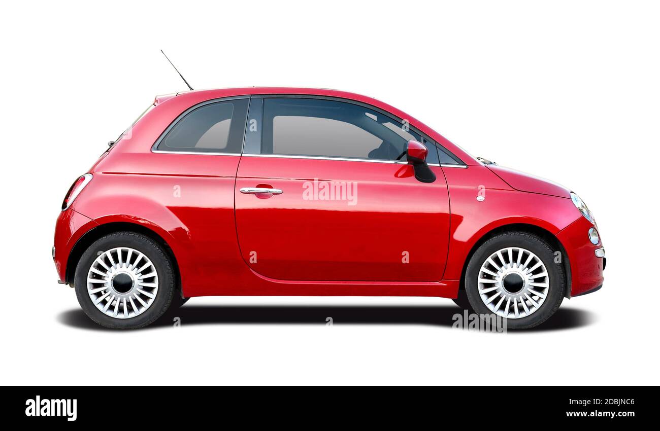 Fiat 500 rouge Banque de photographies et d’images à haute résolution ...