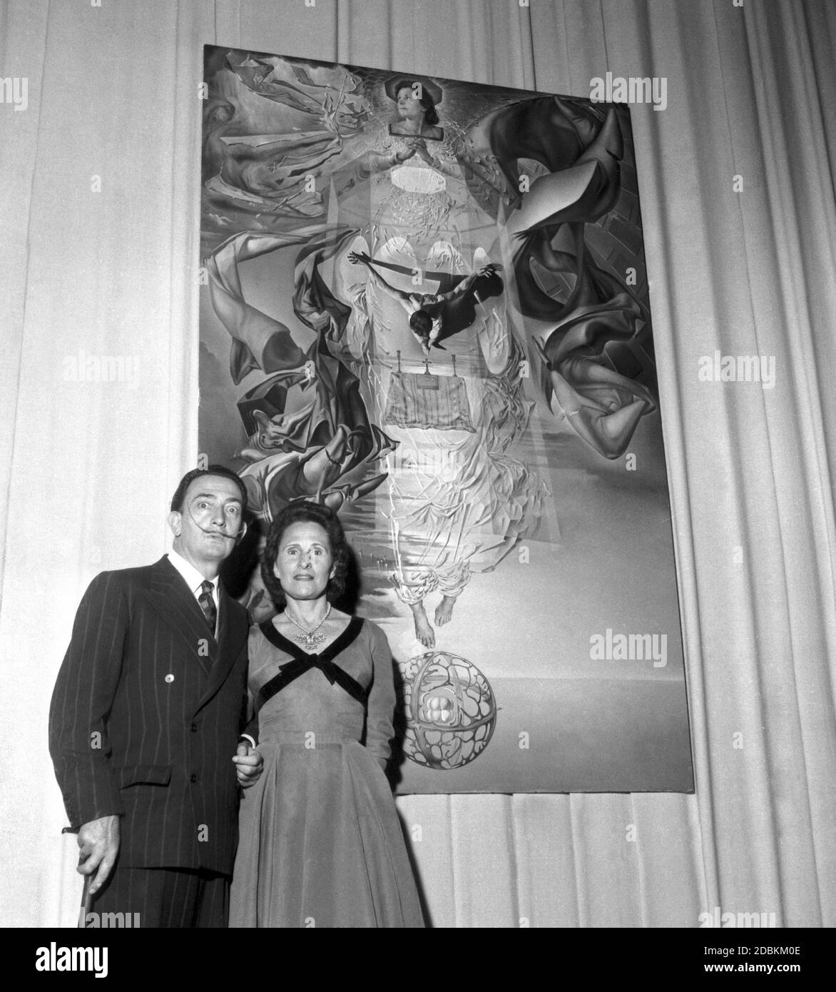 Un tableau de salvador dali Banque de photographies et d’images à haute ...