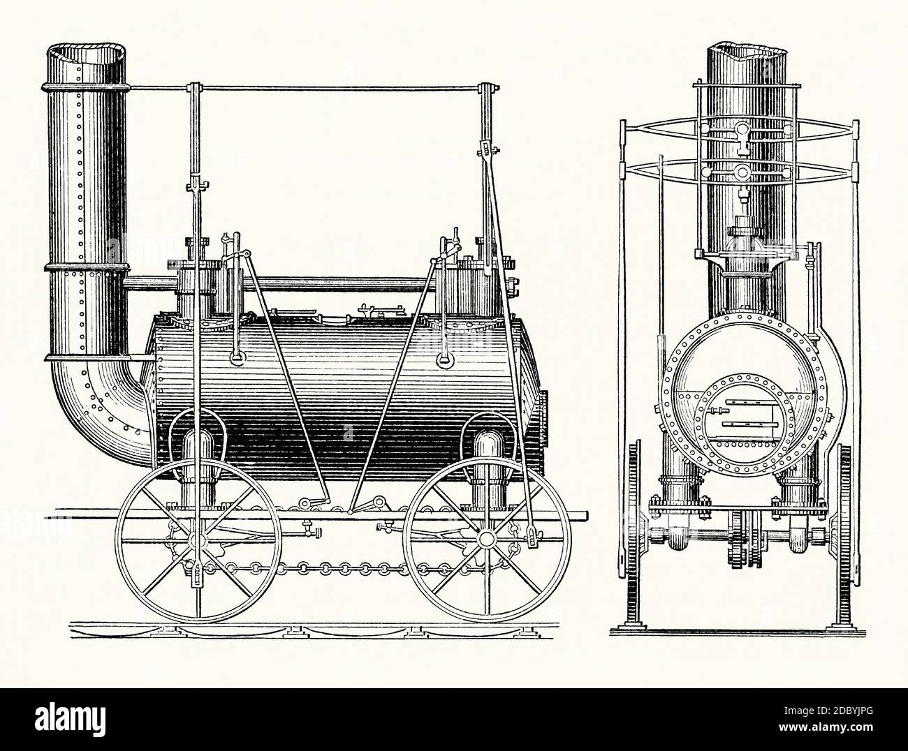 Blucher locomotive Banque de photographies et d’images à haute ...