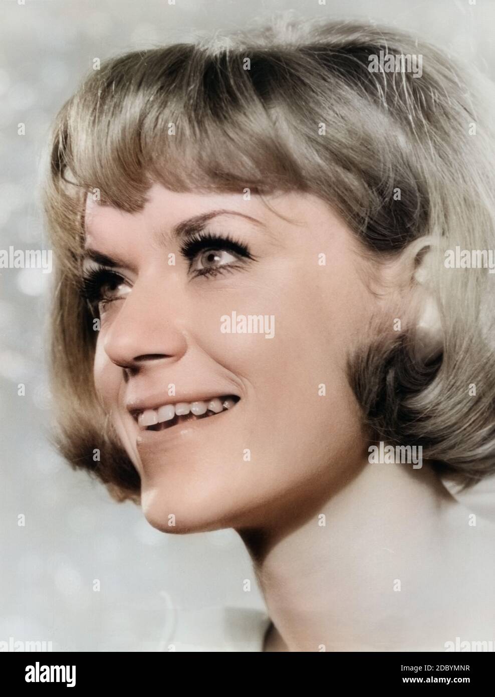 Reni Walther, deutsche Schauspielerin, Deutschland um 1963. L'actrice ...