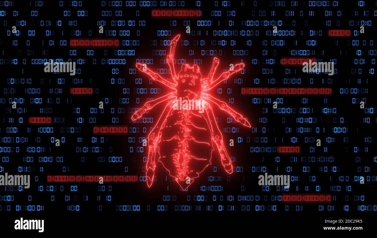 Araignée rouge et bleu Banque de photographies et d’images à haute résolution - Alamy