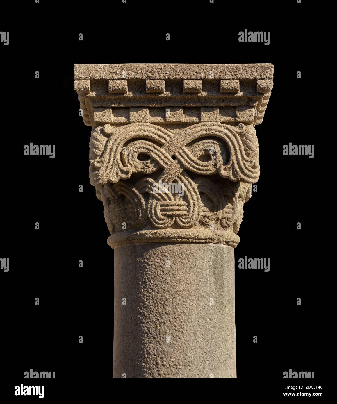 Éléments de décorations architecturales de bâtiments, colonnes et ...