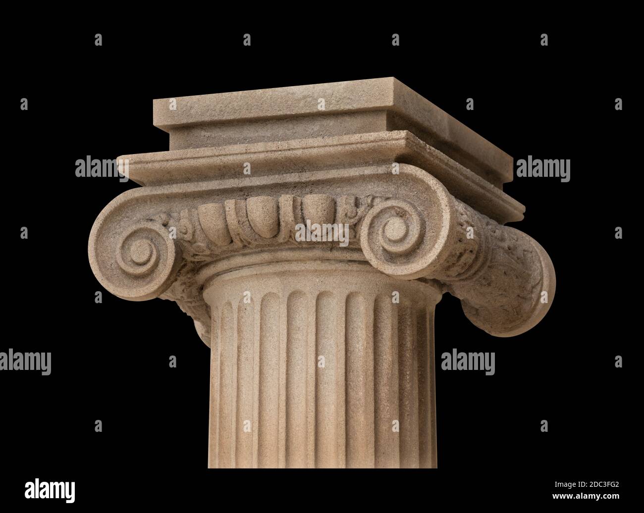 Éléments de décorations architecturales de bâtiments, colonnes et ...