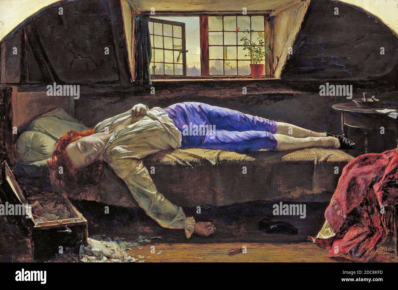 Mort de chatterton Banque de photographies et d’images à haute ...