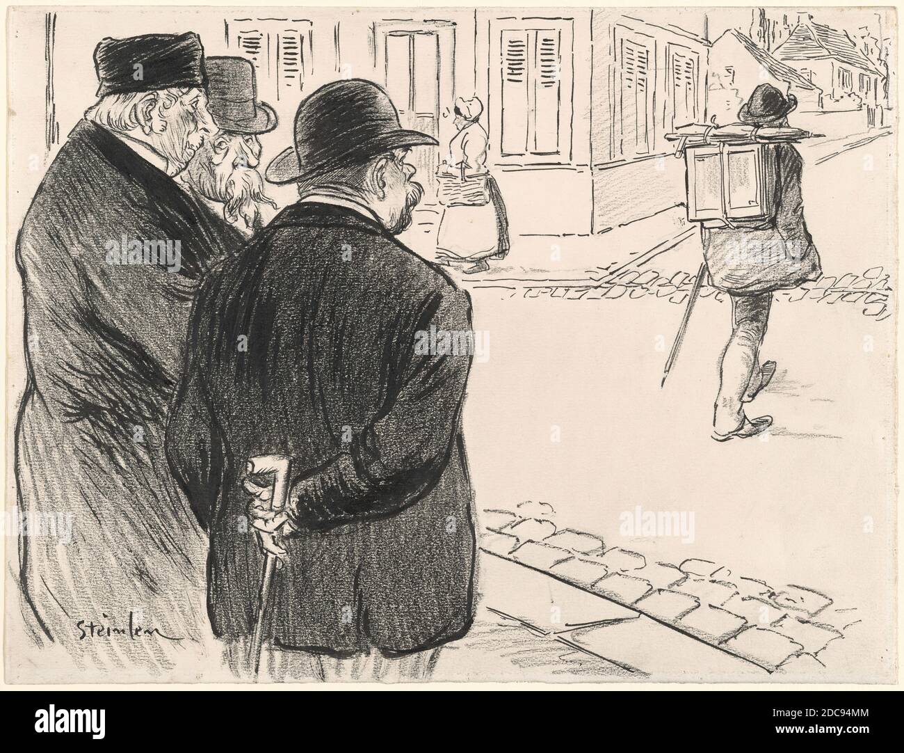 Theophile alexandre steinlen painter Banque de photographies et d ...