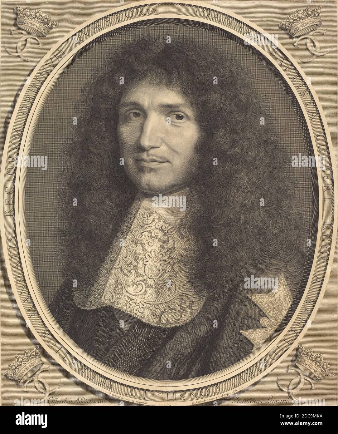 Gravure de jean baptiste colbert Banque de photographies et d’images à ...