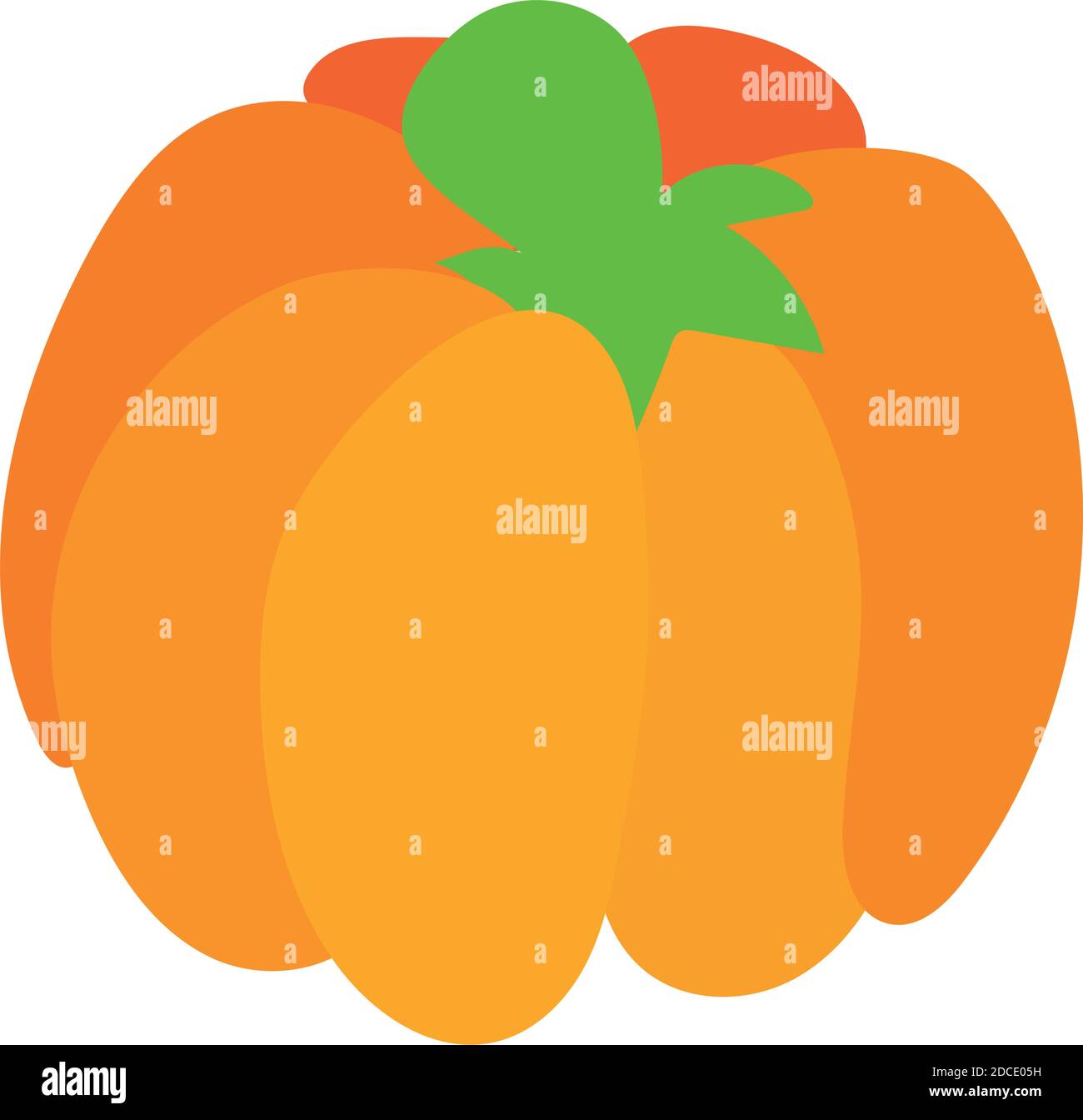 Icône de citrouille Banque d'images vectorielles - Alamy