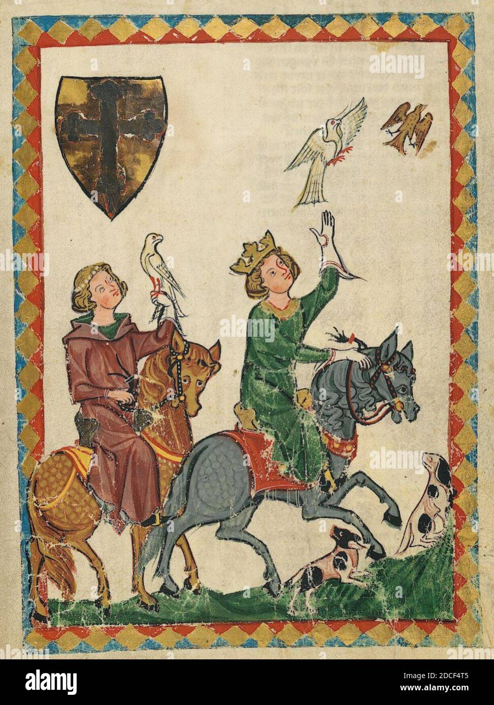 14th century codex manesse Banque de photographies et d’images à haute ...