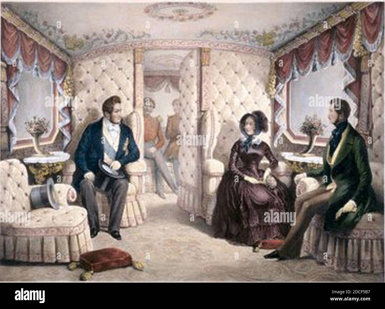 LE ROI LOUIS PHILIPPE LA REINE VICTORIA ET LE PRINCE ALBERT DANS LA ...