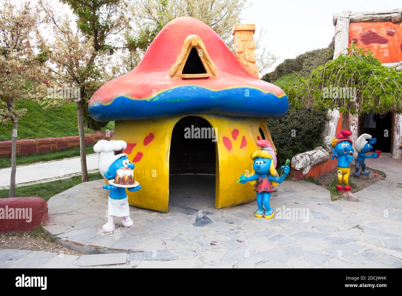 Village de Smurfs, parc à thème de Harikalar Diyari - parc public ...